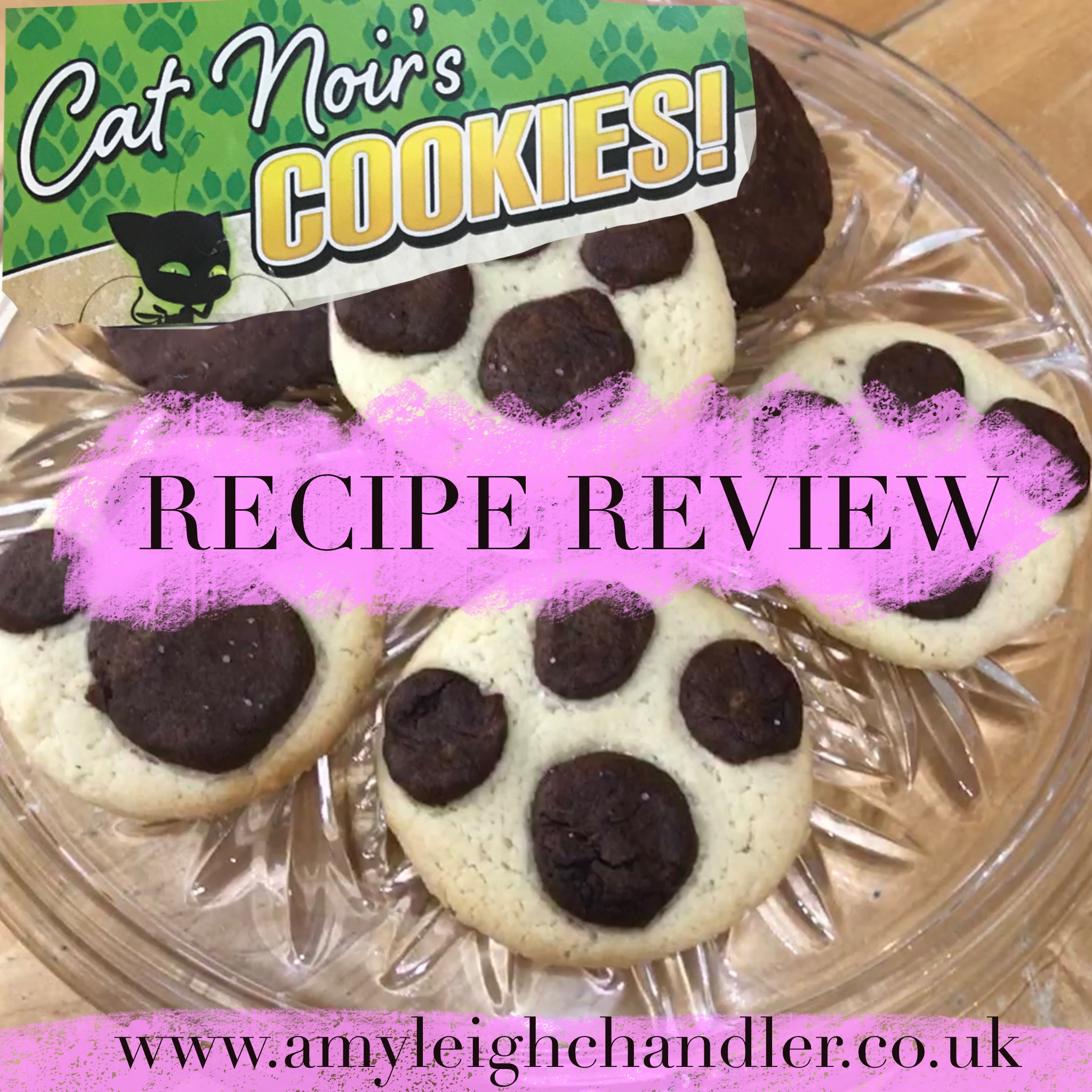 Recipe Review: Miraculous Cat Noir Cookies - amyleighchandler