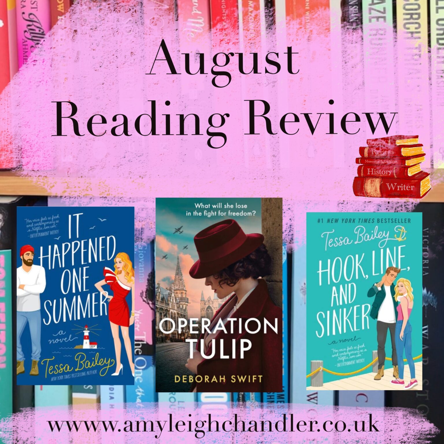 Book Review: What I read in AUGUST - amyleighchandler